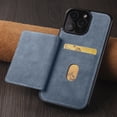 Dteck RFID Blocking Wallet Back Card Holder Case for iPhone 15 Pro Max ...