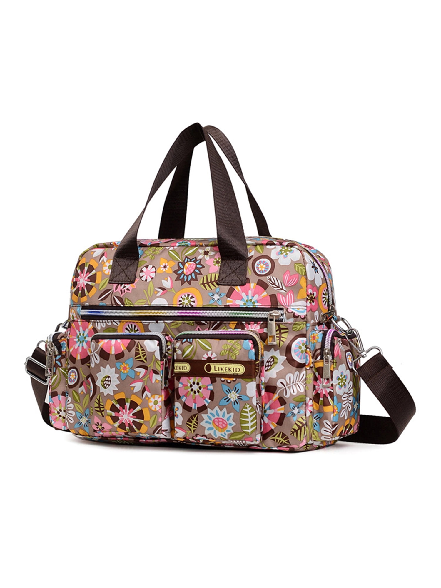 Niuer Ladies Shoulder Bags Multi Pockets Tote Bag Top Handle Nylon ...