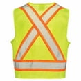 Hi-Vis Safety Vest X-Back, Two Toned Reflective, Class 2, SM/MED ...
