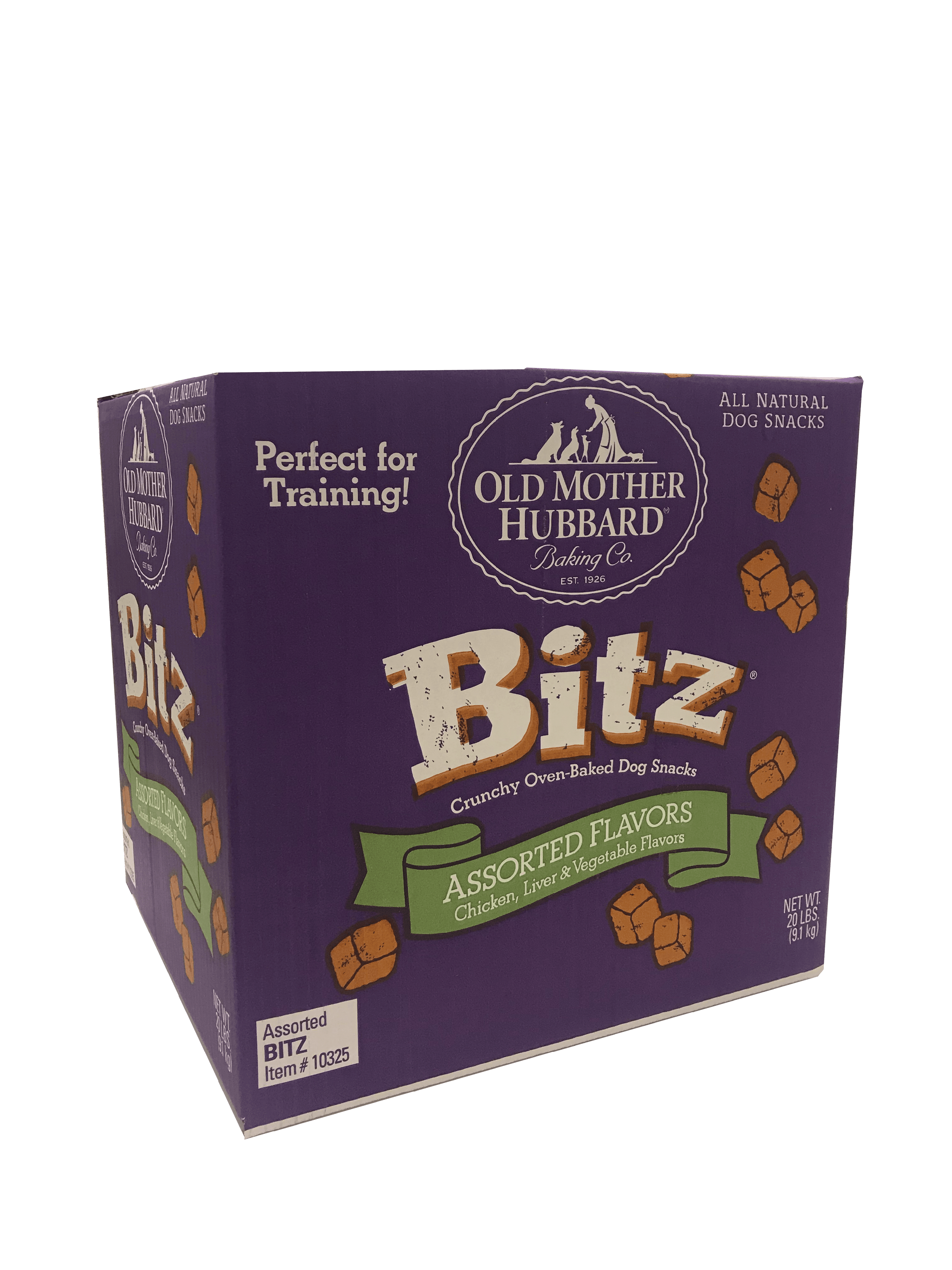 Old Mother Hubbard Bitz Natural Crunchy Dog Training Treats, Chicken ...