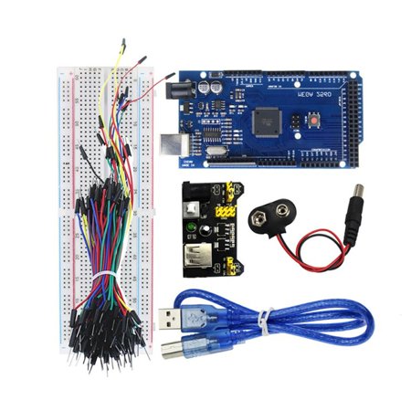 Mega2560 Sensor Module Board Set HC-SR04 Module Starter Kit Board; For Compatible for Arduino R3 ...