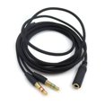 Copper Cord Gaming Headset Headphone Adapter Splitter Cord for Electra ...