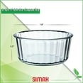 Simax Glassware Clear Glass Souffle Dish | Borosilicate Glass ...