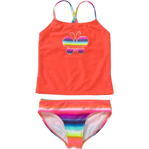 Op Girls' Tankini Rainbow Storm - Walmart.com
