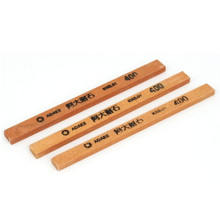 Boride Abrasives Rectangle Polishing Oil Stone Sticks Tool 400 Grit 3 ...