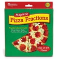 Learning Resources Magnetic Pizza Fractions, Educational Math Games, 24 ...