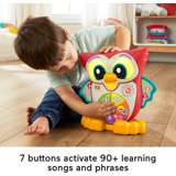 Fisher-Price Linkimals Light-Up & Learn Owl Interactive Musical ...