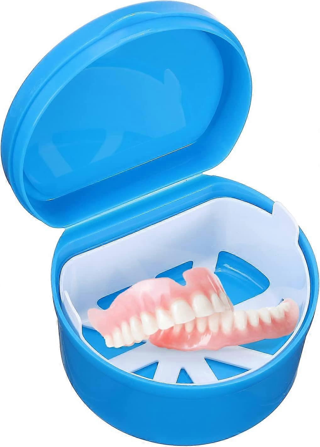 Plastic Dental Container Orthodontic Box Denture Bath Box Mouthguard ...