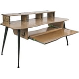 Sound Town DIY Music Studio Desk Workstation Furniture, 3x4U Rack Space ...