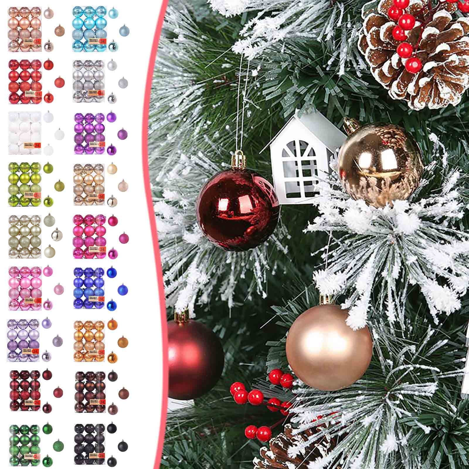 Click here for Tyidzon 24pcs Christmas Ball Ornaments Shatterproo... prices