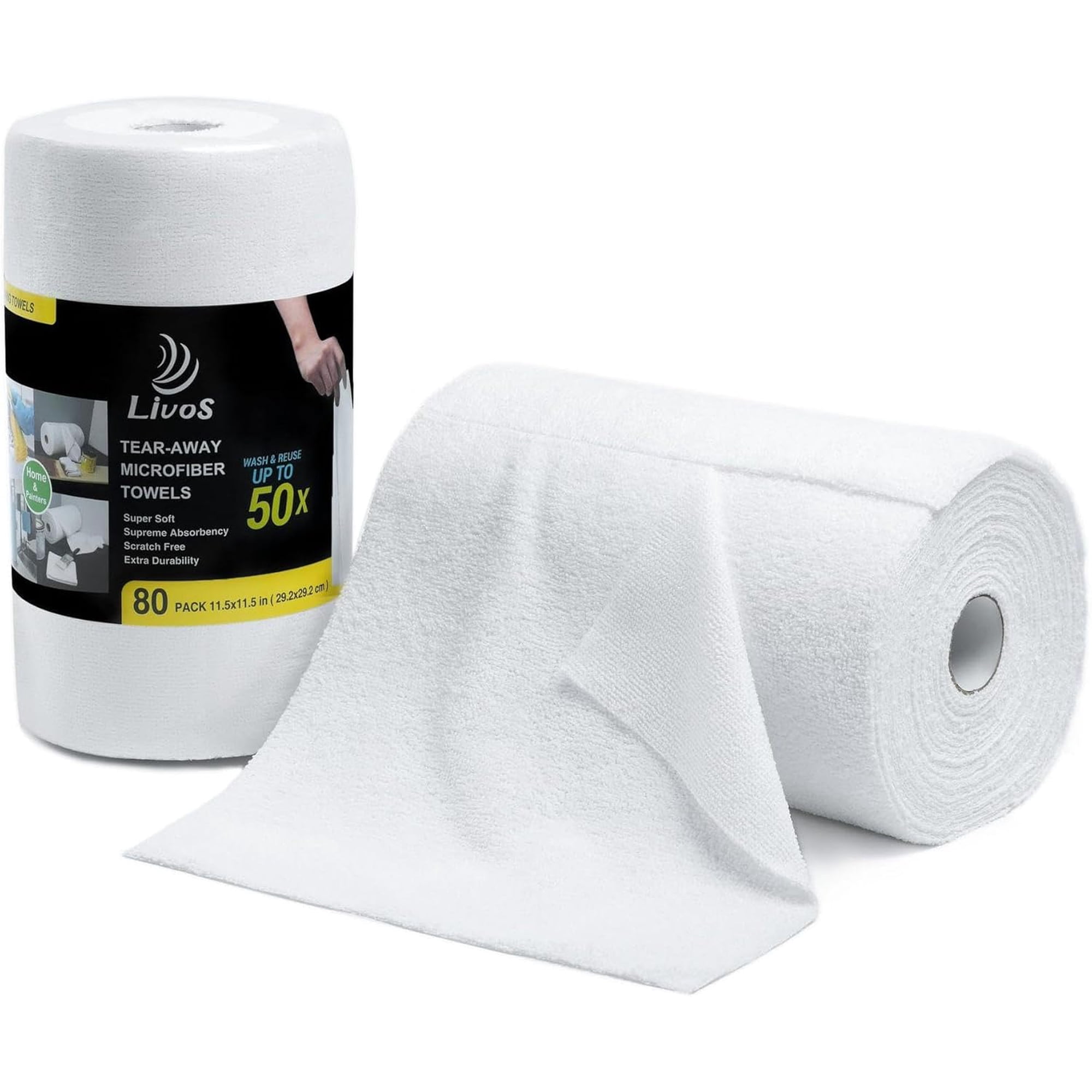 Click here for Unbranded Hand Torn Towel Rolls  Lazy Rags  Househ... prices