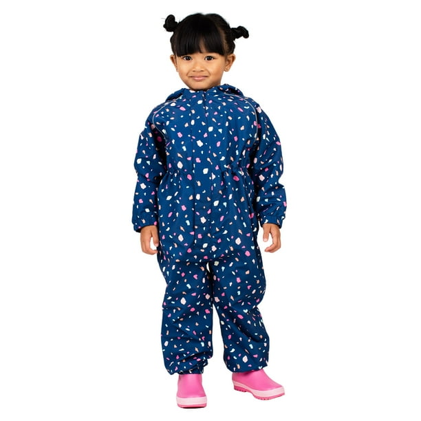 JAN & JUL Baby Toddler One-Piece Waterproof Rain-Suit, Muddy Buddy ...