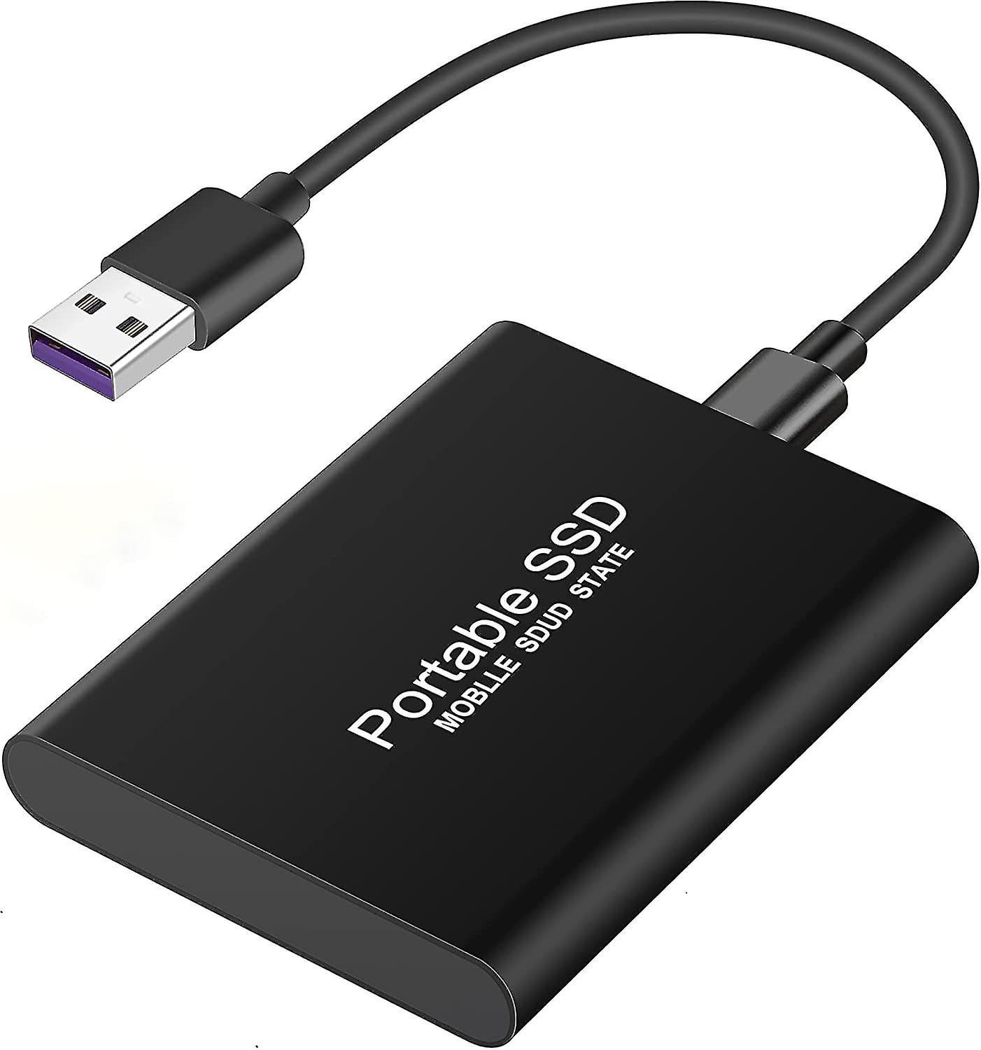 Disco duro de 2 TB, disco duro externo portátil para computadora ...