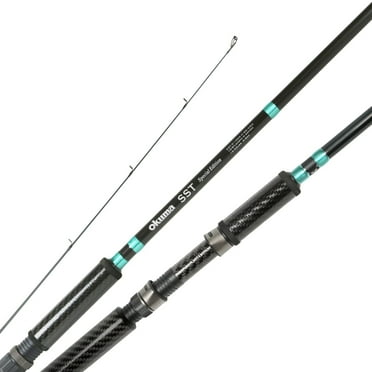 Okuma SST Spinning Rod -Carbon Fiber Grips 8ft6in Md. Heavy - Walmart.com