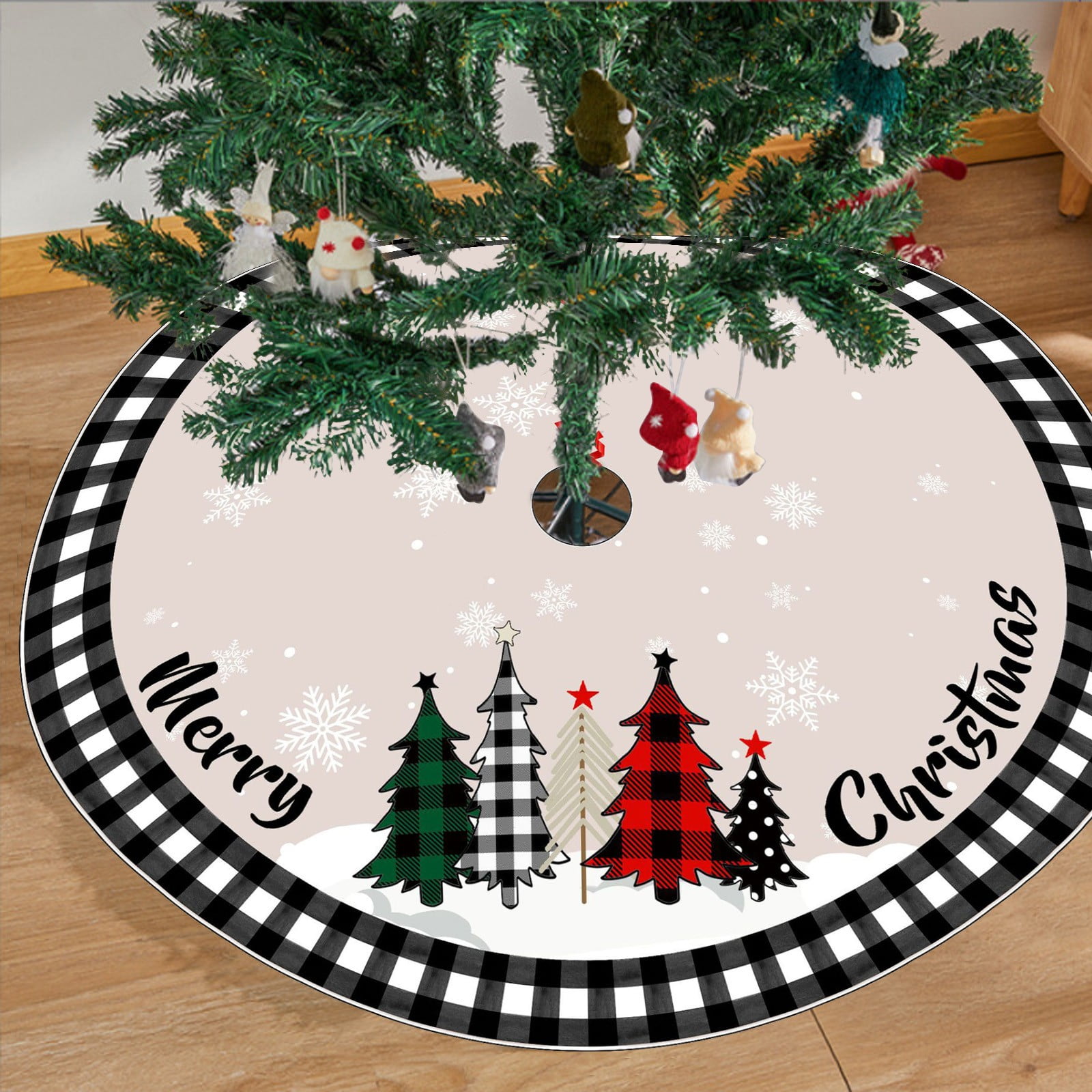 Click here for Kkbbma Clearance Under $5 Christmas Tree Skirt - 4... prices
