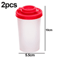 Sohindel Plastic Salt and Pepper Shakers Airtight Container for Camping ...