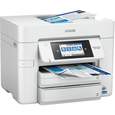 Epson Workforce Pro WF-4834 Home Inkjet Printer with Copy and Scanner ...