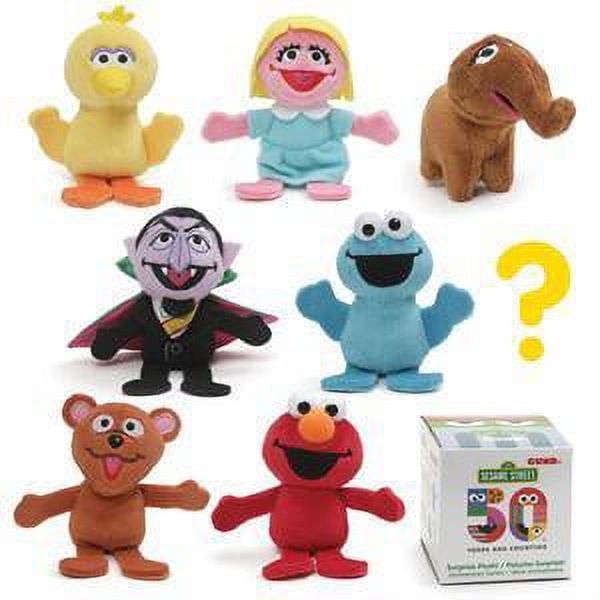 Gund Mini Sesame Street Family Gund Sesame Street Elmo Zip Along By