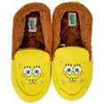 SpongeBob SquarePants Smiling Face Men's Moccasin Slippers-Large ...