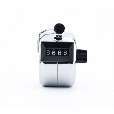 Pcs Manual Counters, 4 Digit Mechanical Counter Clicker Hand Counting ...
