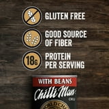 Chilli Man Chili with Beans 15 oz Can, Hearty Meat and Bean Seasoning ...