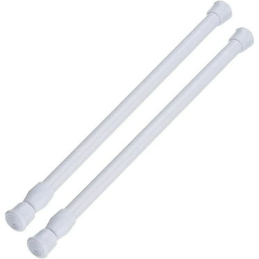 Curtain Rods, Expandable Spring Loaded Curtain Tension Rod, Stretchable ...