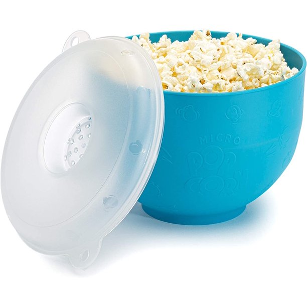 Goodful Silicone Popcorn Popper, Collapsible Hot Air Microwavable ...