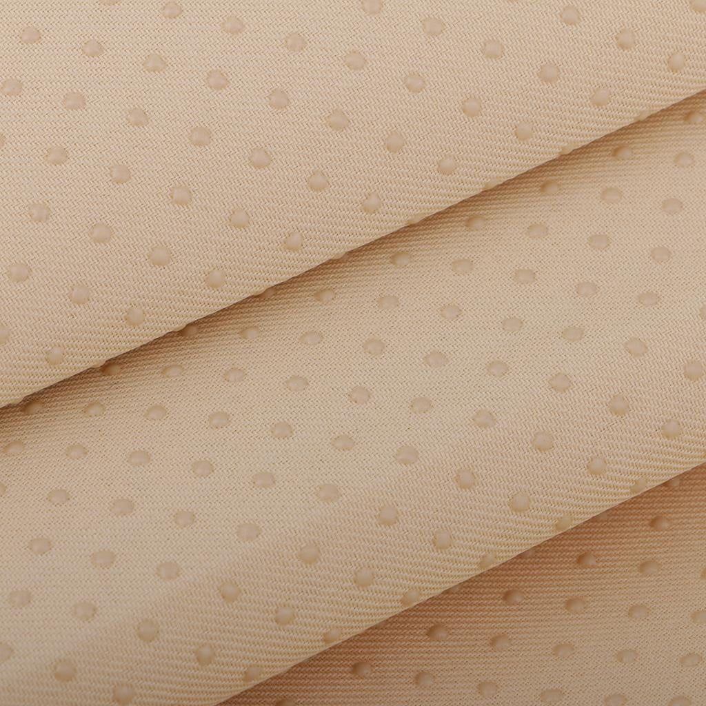Beige Gray slip Fabric Rubber Non Skid Rubber Fabric Upholstery Craft ...