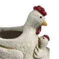 CUTICATE Flower Pot, Chicken Statue, Delicate Planter, Chicken Planter ...