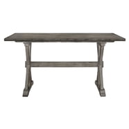 Roundhill Furniture Birmingham Dining Rectangle Wood Counter Height ...