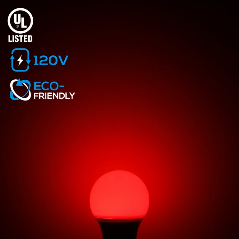 Red Ultraviolet Light Bulbs