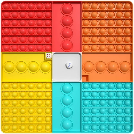 Big Size Pop Fidget Toy, 12 Inch Square Chess Board, Giant Popper ...