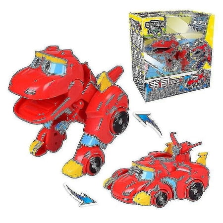 Min Gogo Dino Deformation Car/airplane Action Figures Rex/ping/viki ...