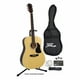 Pyle Professional Full Size Acoustic Guitar Package with Accessories ...