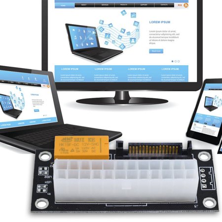 Power Supply Adapter Dual Psu Power Adapter For Saddle 2psu Atx 24pin ...