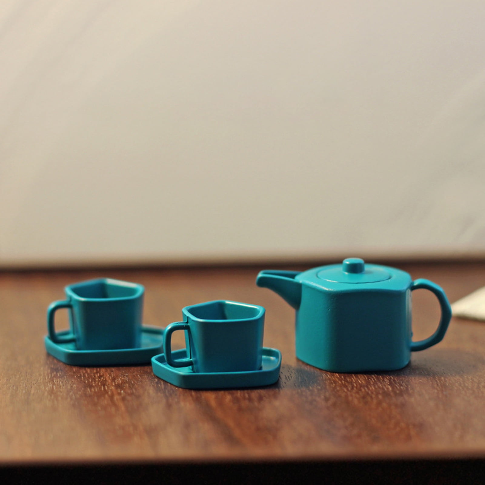 Yasu Dollhouse Tea Cup 1 Set Collectible Realistic Looking Novelty ...