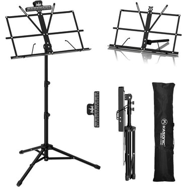 Likegreen Sheet Music Stand Foldable Three Section Desktop Book holder ...
