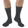 Sensifoot 8-15 Diabetic Sock Small Black - Walmart.com