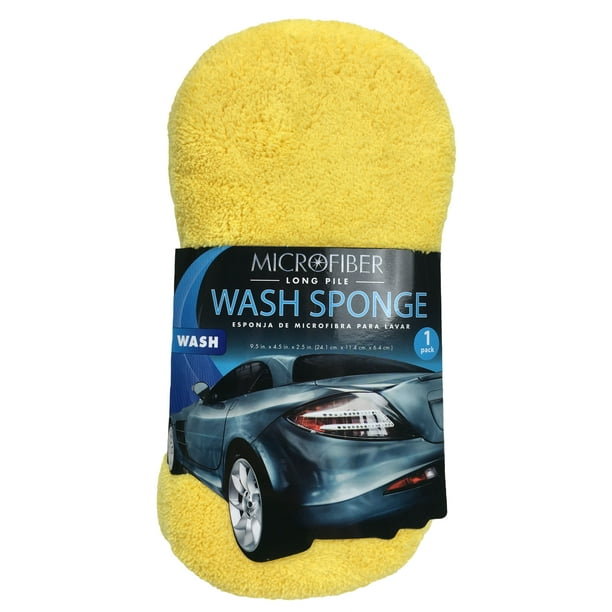 Viking Long Pile Microfiber Car Washing Sponge - Walmart.com