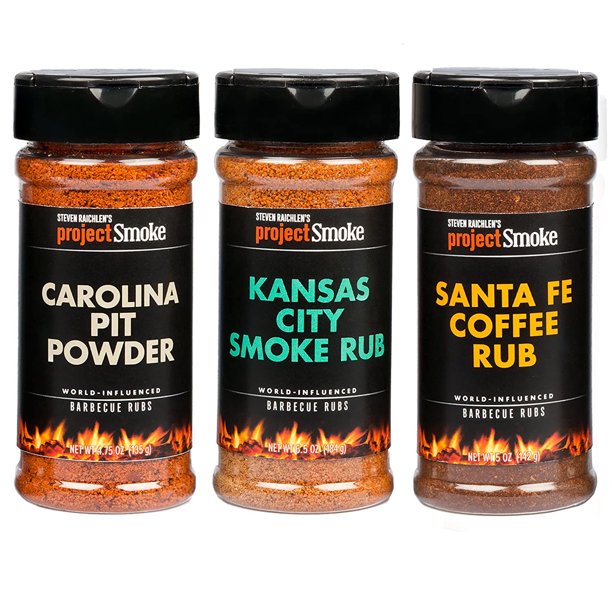 Steven Raichlen Project Smoke BBQ Spice Rub Seasoning - 3 Pack American ...