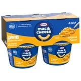 Kraft Original Mac N Cheese Macaroni and Cheese Cups Easy Microwavable ...