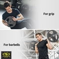 Athletic Works 50LB Cast Iron Standard Weight Plate Set, 2x25LB,1-inch ...