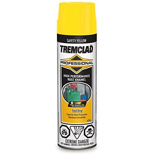 Tremclad Professional Rust Enamel Paint & Primer in Safety Yellow (OSHA ...