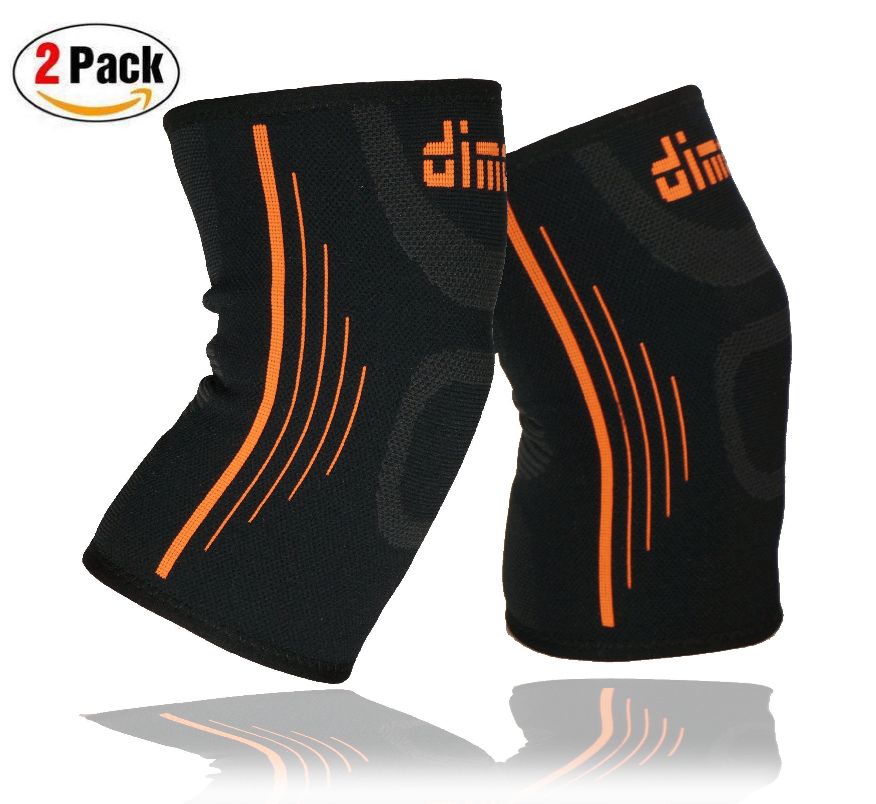 Knee Compression Sleeves Knee Brace Pair for Kids Men Women - Walmart.com