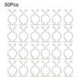 SPRING PARK 50Pcs Wall Plants Climber Vine Sticky Wall Clips Green Wall ...