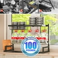 Adbiu Big Dryer Over The Sink 24 32 5 L Expandable 2 Tier Dish