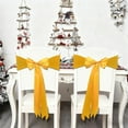 Christmas Bow Chair Decoration | Stretch Bow Ties for Holiday Party ...