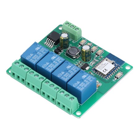 WiFi Remote Relay Module, DC5V 7-28V Input Mobile APP Relays Control ...