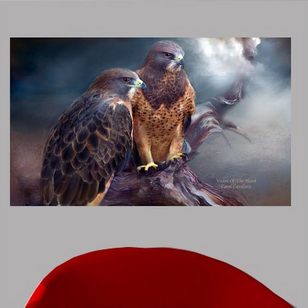 Wallhogs Cavalaris Vision of The Hawk I Wall Mural - Walmart.com