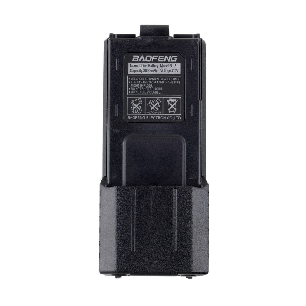 For Baofeng Bl 5l 3800mah 7 4v Extended Li Ion Battery For Baofeng Uv